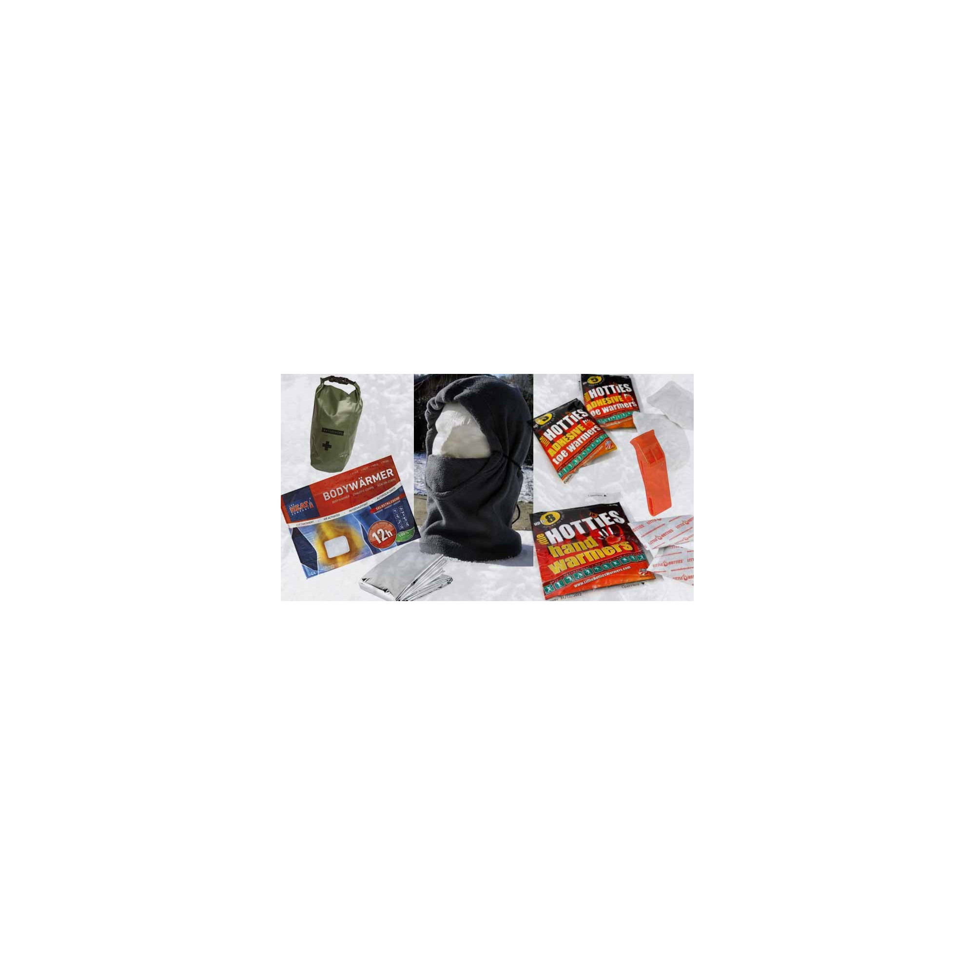 Special cold weather survival kit - Extreme cold first aid kit - Inuka