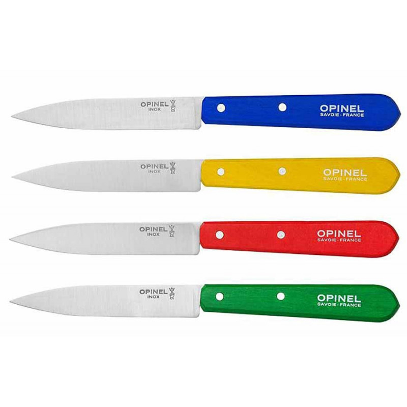 Opinel-Box mit 4 Messern Nr. 112 – Küchenmesser – Opinel-Messer – Inuka