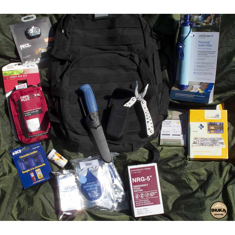Lightweight emergency escape bag - Survival Rescue Emergency Risk - Inuka