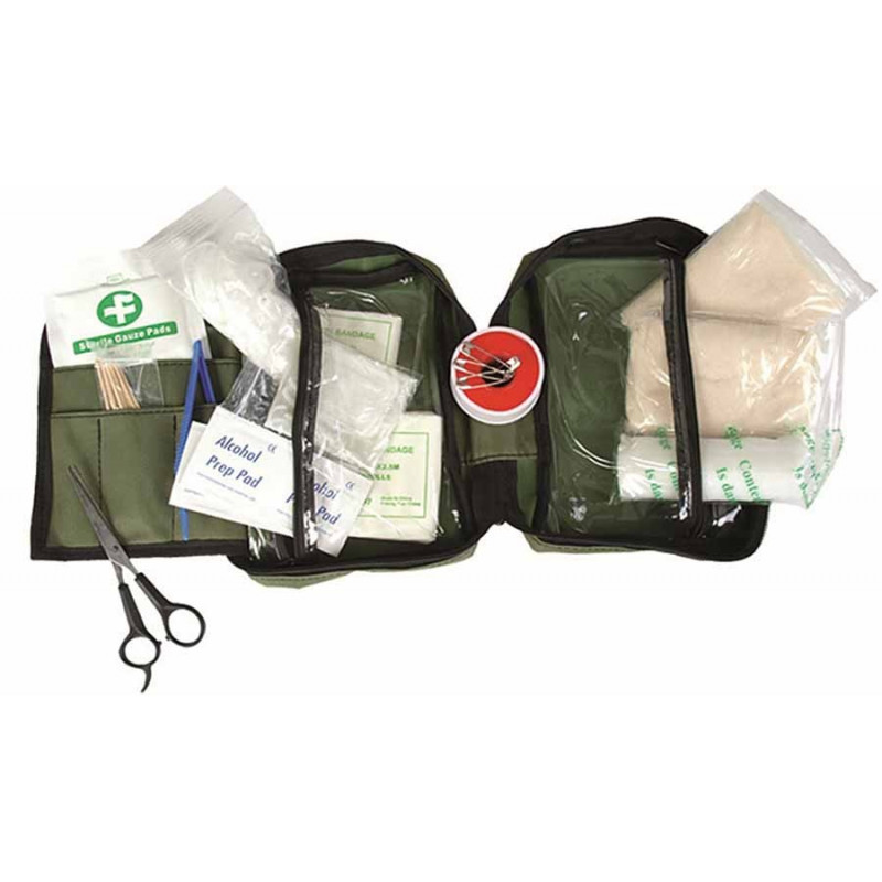 First Aid Kit large - Premiers soins et secours bushcraft survie - Inuka