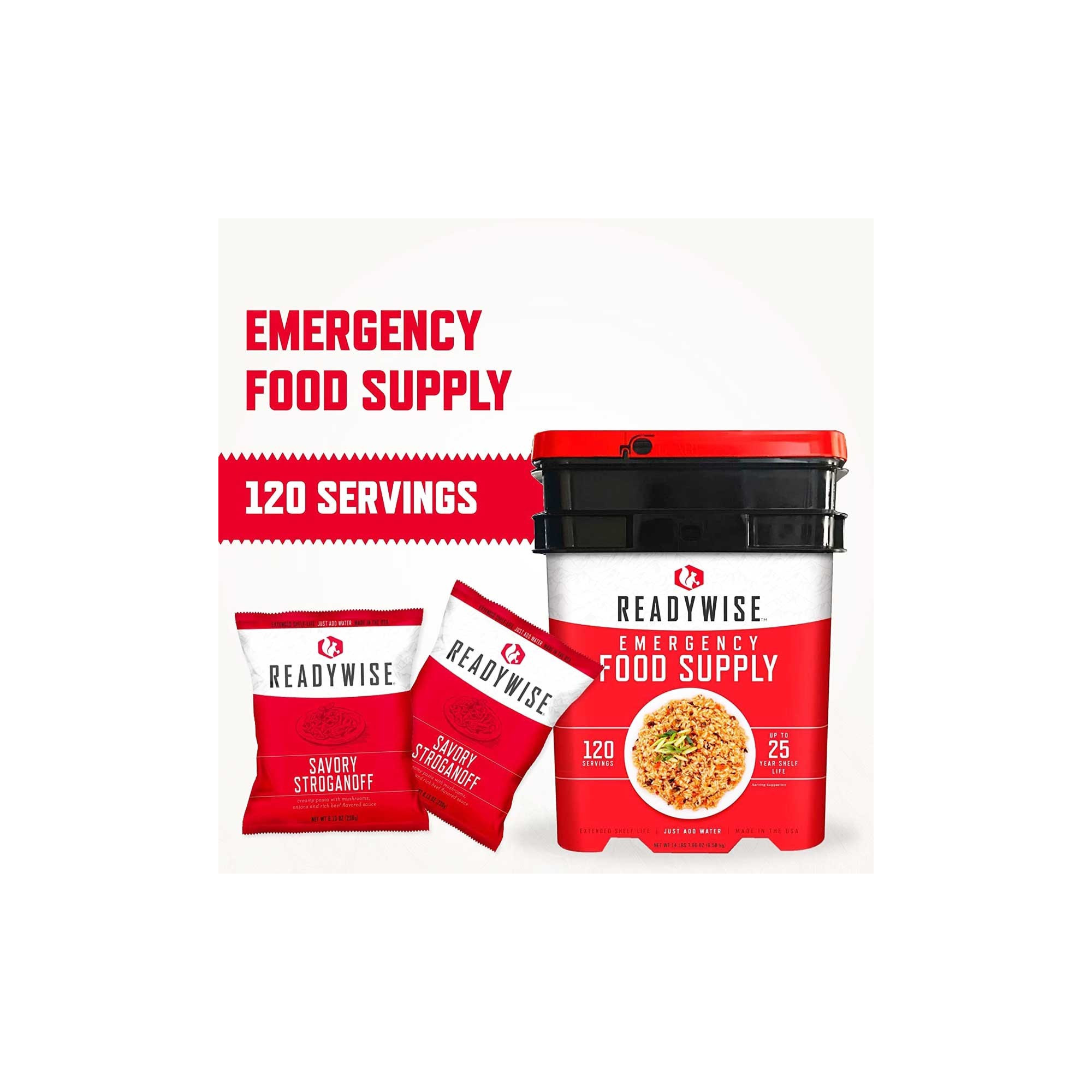 Kit stock alimentaire d'urgence 25 ans - Alimentation de survie et d ...