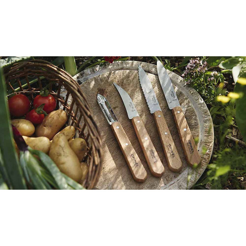 Opinel – Box mit natürlichen Kochutensilien