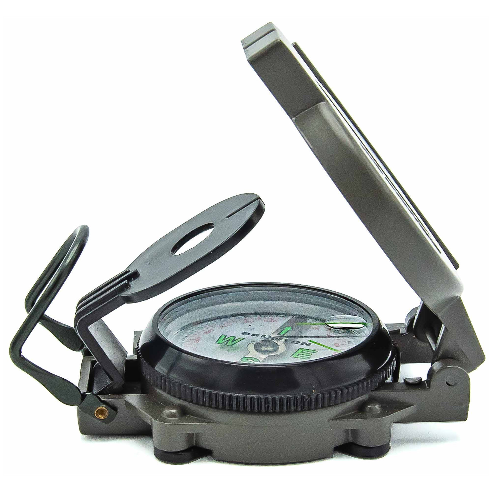 Bússola de estilo militar Brunton - Orientação de navegação - Inuka