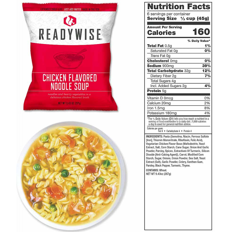 7-day emergency food stock - Survival food - Inuka.com