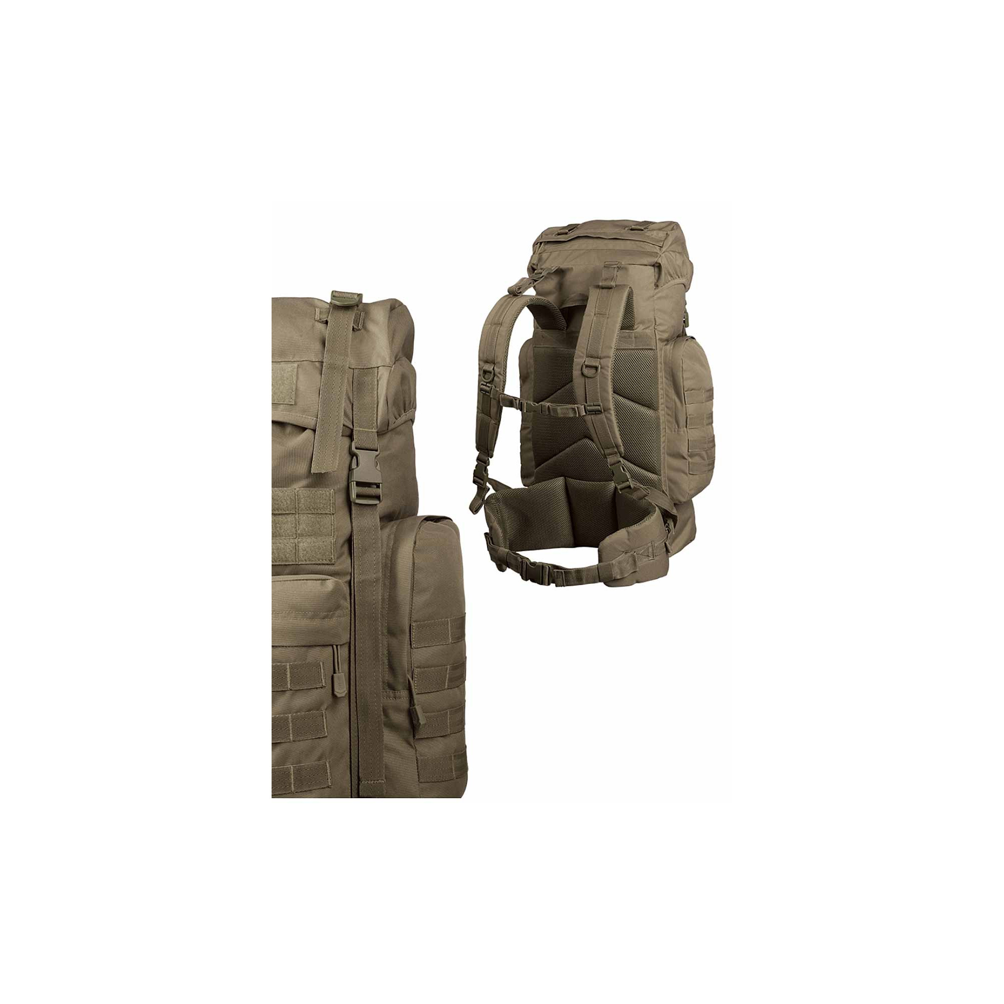 Bushcraft backpack 65L Miltec - Adventure backpacks - Inuka.com