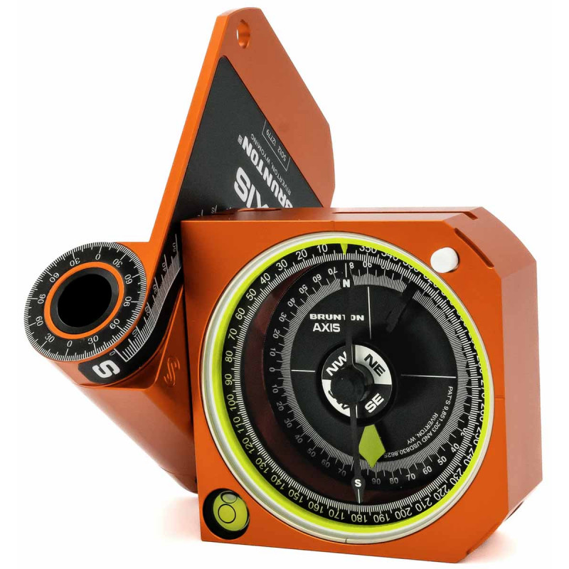 Brunton - Axis Transit 5012 Orange compass - Professional compasses - Inuka