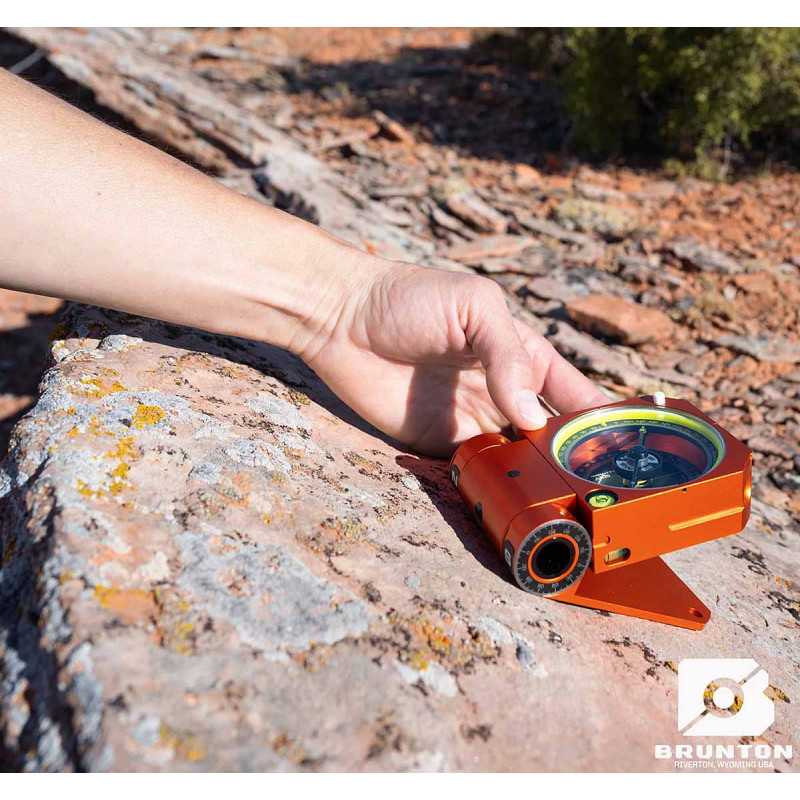 Brunton - Axis Transit 5012 Orange Kompass - Professionelle Kompasse ...