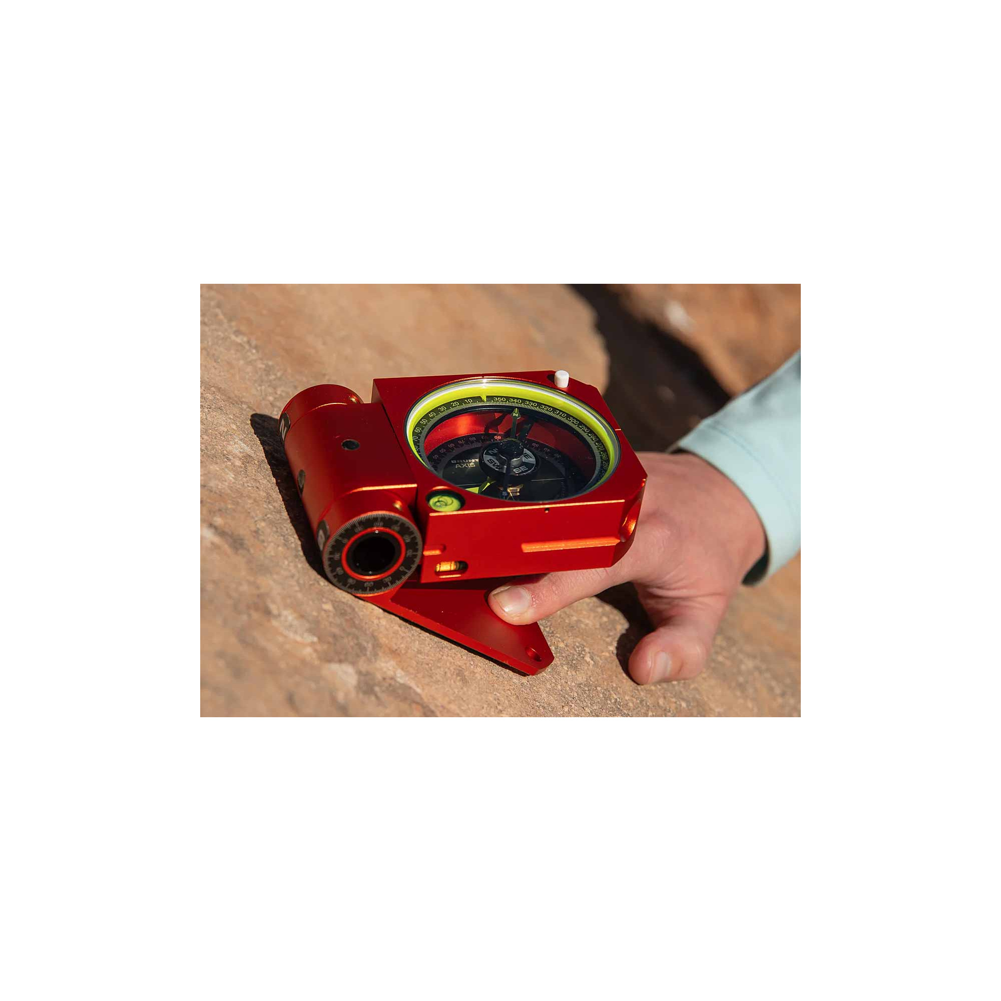 Brunton - Axis Transit 5012 Orange compass - Professional compasses - Inuka
