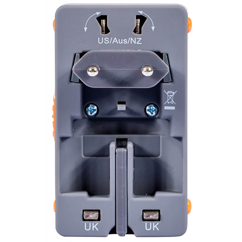 International Adapter for 150 Countries - Travel and Adventure - Inuka.com