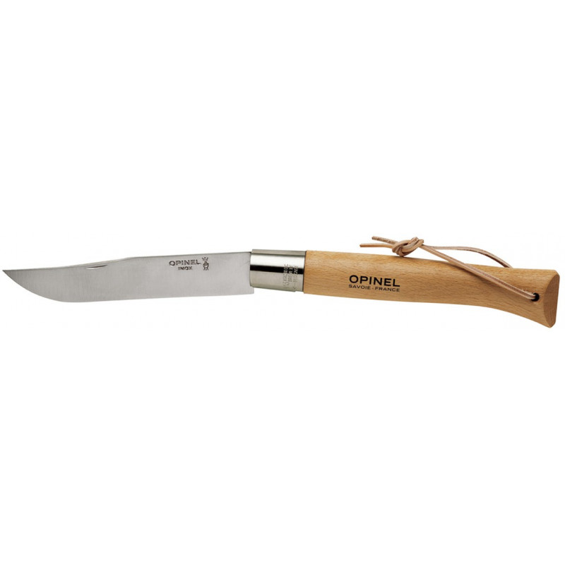 Opinel N° 13 Gigante - Faca lâmina de aço inoxidável 22 cm cabo faia 28 ...